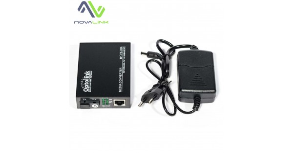 Медіаконвертер Optolink 100M, 20km, SC, RJ45, Tx 1310nm/1550nm ...